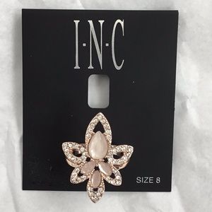 INC International Concepts | Jewelry | Rose Gold Cocktail Ring Nwt ...